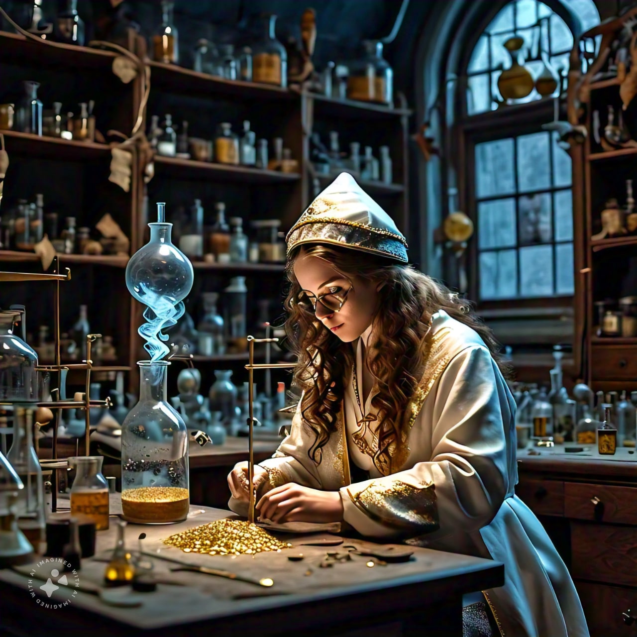 Philosopher Stone alchemic process and Zen awakening steps. - Healing Meow